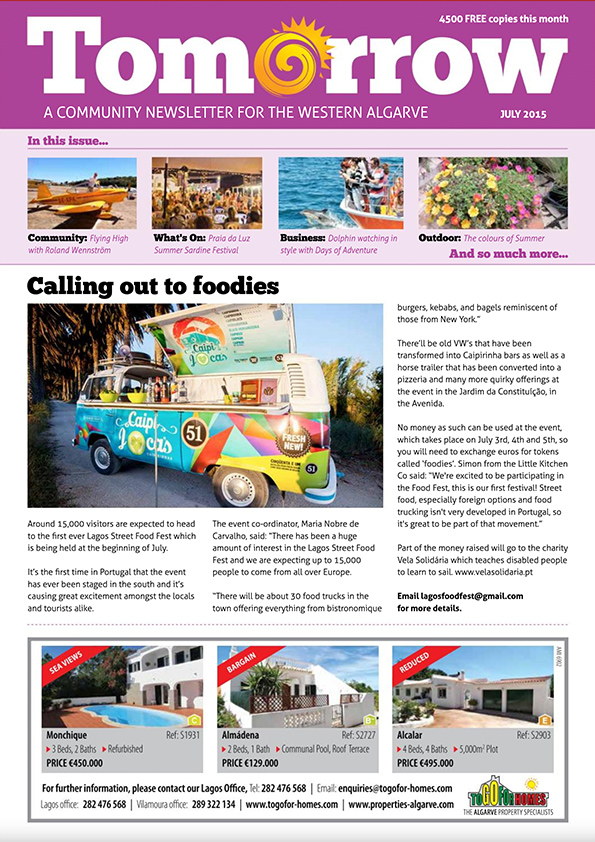 July 2015 - Tomorrow Magazine